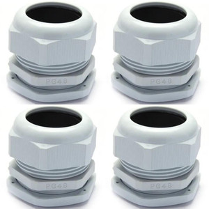 Flyrobo (4 Pcs) Pro3D PG48 Waterproof IP68 Nylon Plastic Cable Gland ...