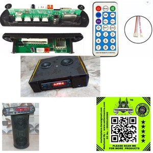 TechSupreme Bluetooth Module WITH 5 WATT SEPAKER OUTPUT , SD CARD ,BT ...