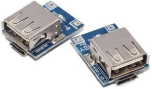 KTC CONS LABS Pack of 2Power bank 5V 1A CHARGER CIRCUIT MODULE With ...