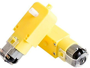 ELECTROSYS (Pack of 2) BO Dual shaft Smart Car Robot Gear for Arduino ...