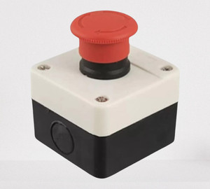 Vnvn Red Sign Mushroom Emergency Stop Push_ Button_KK@129 Power Supply ...