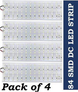 Dual SS 4 Pieces 12V High Brightness DC LED Bulb 84 SMD Light for Car ...