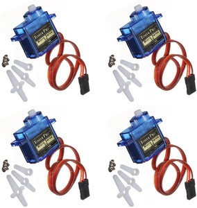 Flyrobo (4 pc) Pro3D TOWER PRO SG90 9G MICRO SERVO MOTOR - - Electronic ...