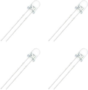 Flyrobo (4 pc) 5mm IR LED Infrared Transmitter Light Emitting Diode ...
