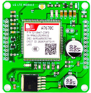 AEAAICO 4G LTE Development Board with Micro SIM Holder Miscellaneous ...