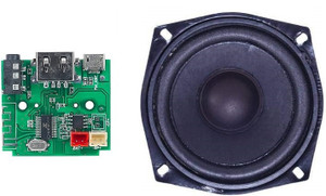Prowans Combo of Bluetooth Speaker Board Module With 3 Inch 8? (Ohm ...