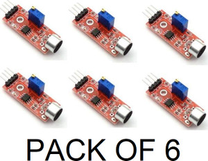 SG Flash PACK OF 6 Sound Sensor Module for boards compatible with ...