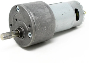 Roboway DC 6-24V 10 RPM 37MM Slow Speed High Torque Metal Gear Motor ...