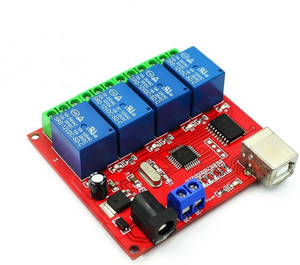 xcluma DC 5V 8 Channel Relay Module USB Control Computer / PC / PLC ...