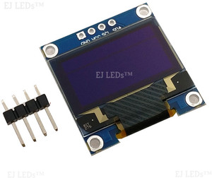 EJ LEDs 128X64 0.96 INCH OLED DISPLAY MODULE I2C INTERFACE - ARDUINO ...