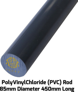 EXUBE PVC Rod 85mm Diameter 450mm Long Electronic Components Electronic ...