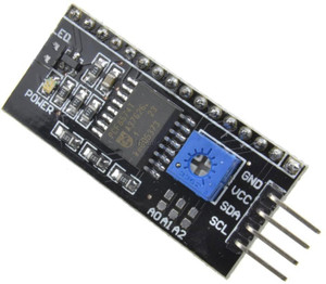 Harical IIC/I2C Serial Interface Adapter Module for LCD 1602 & 2004 ...