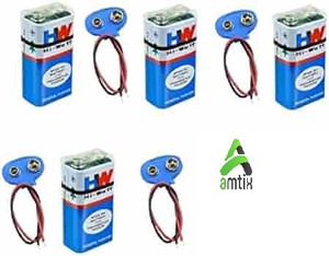AMTIX School Project Battery with connector, pack of 4 Educational ...