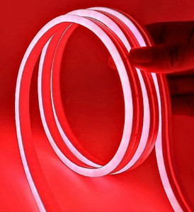 Steko {1 Meter} (RED) 10 Watt DC 12 Volt Waterproof NEON LED Flexible ...