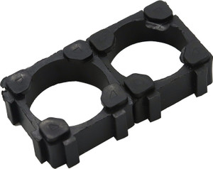 Electronic Spices 18650 Dual Lithium battery spacer hard plastic holder ...