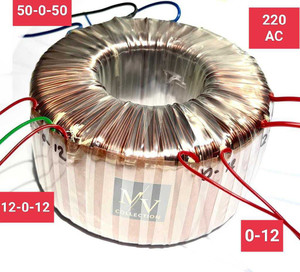 M V COLLECTION 50 0 50 15 AMPERE 100 PERCENT COPPER TORIDAL TRANSFORMER ...