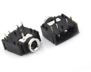 NexElectronic 3.5mm PCB Panel Mount Stereo Jack Female Socket (Pack of ...