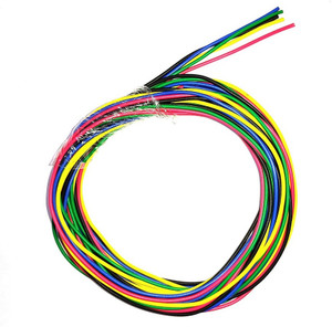 Steko {5 Meters} 14/36 Multi Color Wire {1 Mtr Each Red, Green, Blue ...