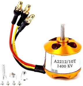 Techbuzz 1400 KV BLDC Brushless DC Motor With Soldered Connector for ...