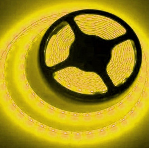 Steko 4 Meter {YELLOW} 50 Watt DC 12 Volt Cuttable LED Strip Flexible ...
