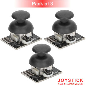 Scienticy Dual Axis PS2 Joystick Module (Pack of 3) Electronic ...