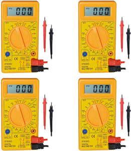 Flyrobo (4 Pcs) Pro3D Digital Multimeter DT830D - Multipurpose Electric ...