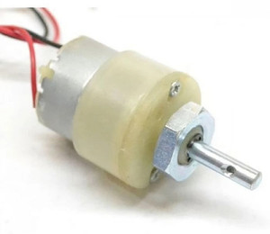 Flyrobo DC 12V 500RPM Metal Geared Motor Electronic Components ...