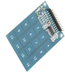 INVENTO 1PCS 16 Keys TTP226 16 ChannelTouch Sensor Module Keypad Switch ...