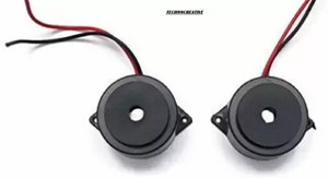 WHA 2 pack Big Buzzer with Small Enclosed Piezo Electronic Buzzer Alarm ...