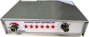 DABBU 6 Channel AC Running Light Chaser , 6 Line TRIAC, 1000 Watt Per ...