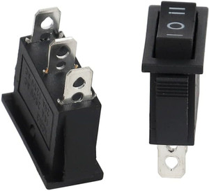 samest Heavy-duty SPDT 3 Pin 3 Position ON/Off/ON KCD3 Rocker Switch ...