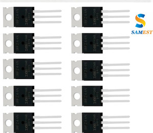 samest (Pack of 10Pc) IRFZ44N MOSFET - 55V 49A N-Channel Power MOSFET ...