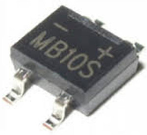 ELPH (20 Pieces) MB10S Bridge Rectifier Diode 4 Pin SMD Mini Dip 1000 ...