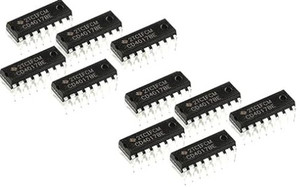 MIFRA ELECTRONICS 74LS90 Decade Counter IC (7490 IC) Electronic ...