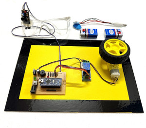 SR ROBOTICS Eye Blink Anti Sleep Alarm Project Educational Electronic ...