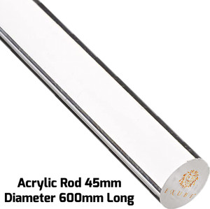 EXUBE Acrylic Rod 45mm Thickness 600mm Long 2 Feet Long Electronic ...