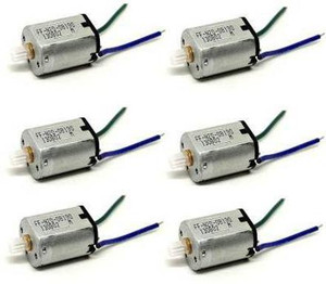 NIHAKA 6pcs N20 3.7V Mini Drone DC Motor 6000 RPM with 11 Teeth Plastic ...