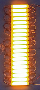 Steko 20 Pieces {YELLOW} DC 12 Volt 2.4 Watt TUBE Shape LED Module ...