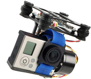 INVENTO 2-Axis CNC Aluminium Brushless Camera Mount Brushless Gimbal ...