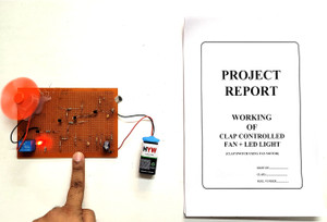 ONTEX ELECTRONICS Clap Controlled LED Light and Fan Handmade Minor ...