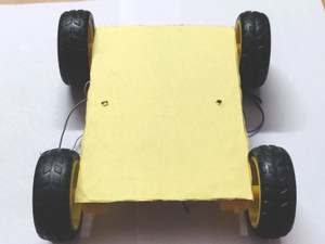 Technical hut Robot platform chassis with 4 Dual Shaft BO motor ...