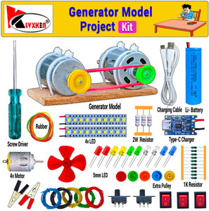 KLVXKEN Generator Making Dynamo Motor & Other Science Project Kit ...