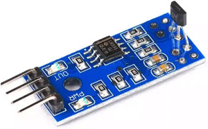 EmbeTronicX Hall Sensor Module LM393 Linear Hall Effect Automotive ...