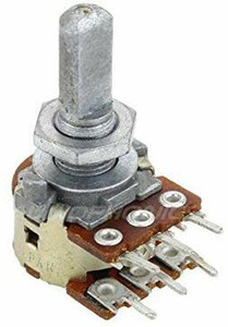 Prowans 20pcs 100K Ohm Potentiometer Pot Variable Resistor 6 Pins Split ...