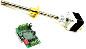 INVENTO 1pcs TB6560 Driver+Nema17 4.2Kg-cm Motor +coupling+0.1mtr ...