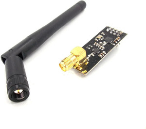 ELECSYNERGY NRF24L01 antenna V5.0 + PA + LNA SMA wireless Module 8 Pin ...