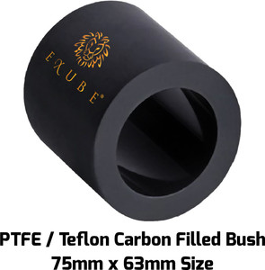 EXUBE PTFE / Teflon Carbon Filled Bush 75mm x 63mm Size Electronic ...