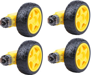 YOGI-TECH 4 x BO Geared Motor with 4x Wheel - SG400 Electronic ...