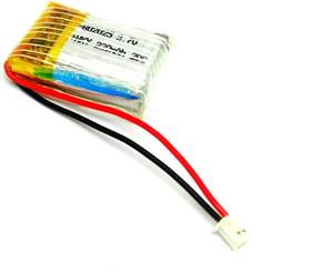 INVENTO LiPo 3.7V 200 mAh 1 cell 20C Rechargeable Battery for mini ...
