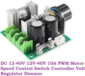 SG Flash QUALITY 12V 40V 10A PWM DC Motor Speed Control Switch Motor ...